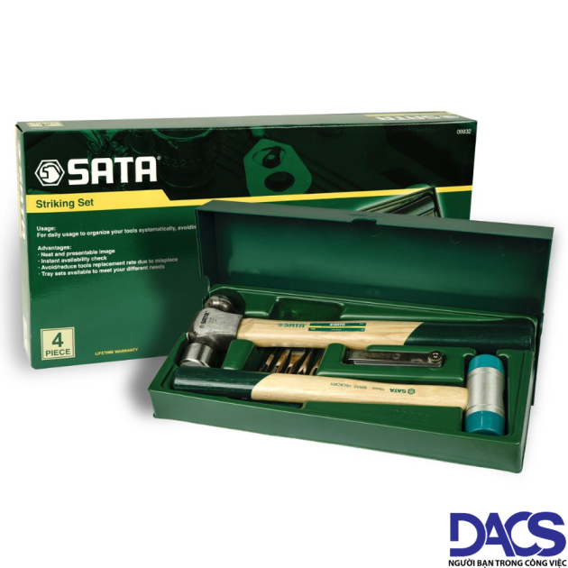 BỘ DỤNG CỤ SATA 09932 - 4 CHI TIẾT - NHÀ PHÂN PHỐI - TỔNG ĐẠI LÝ SATA ...